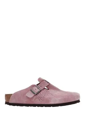 Birkenstock Boston Clog Stussy - Dusty Pink | Editorialist